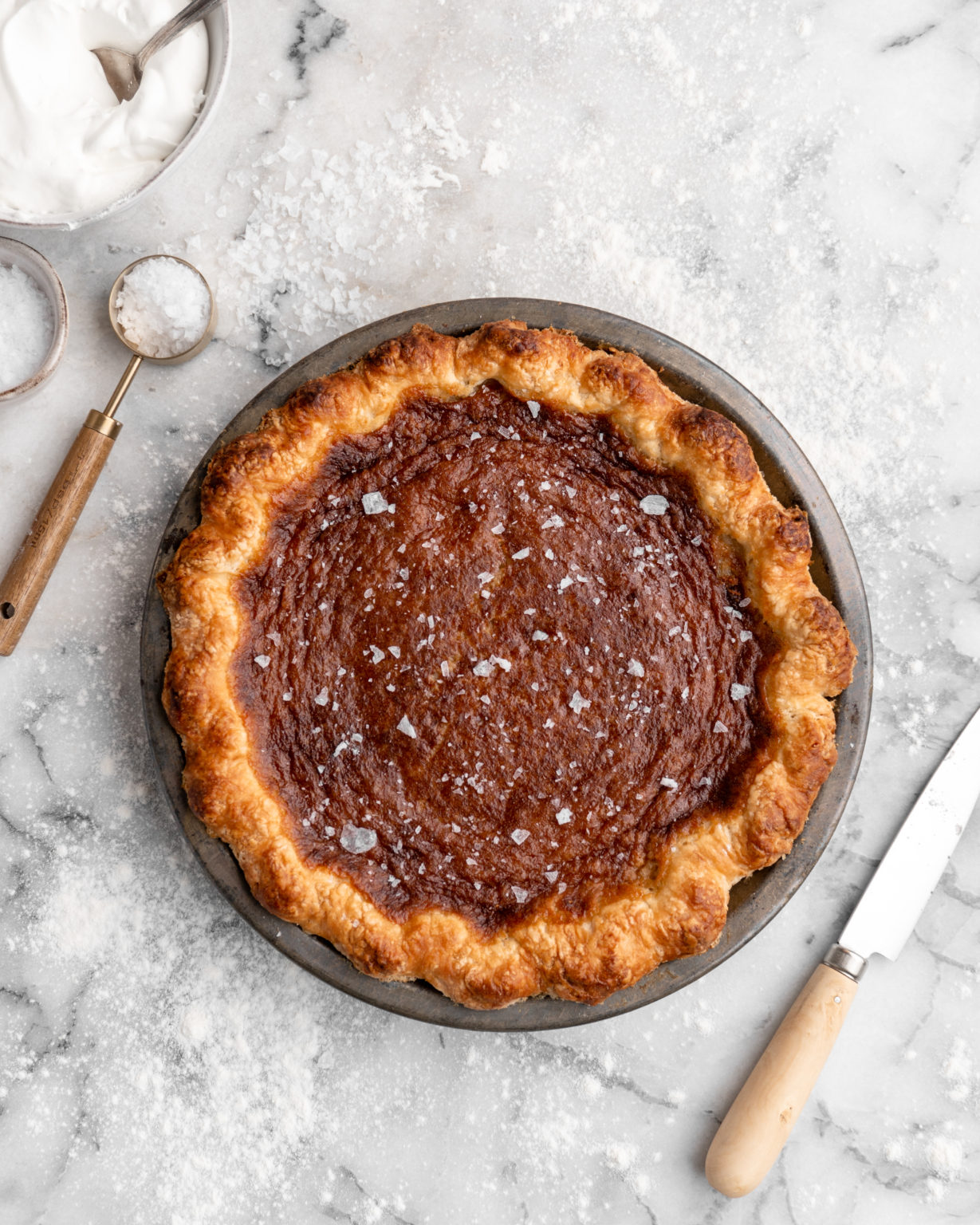 French Canadian Sugar Pie (Tarte au Sucre) - Food Duchess