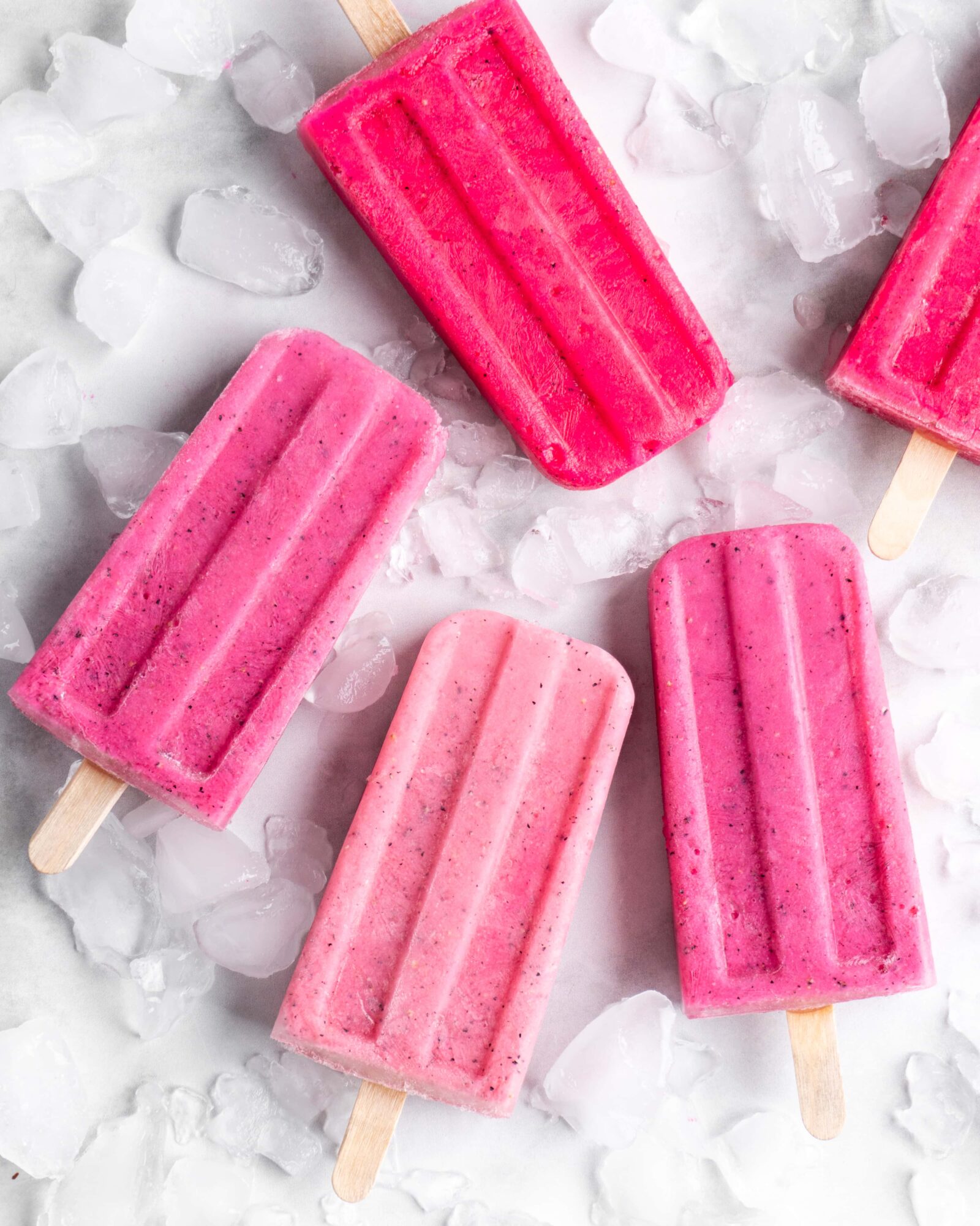 Guava Dragon Fruit Popsicles - Food Duchess