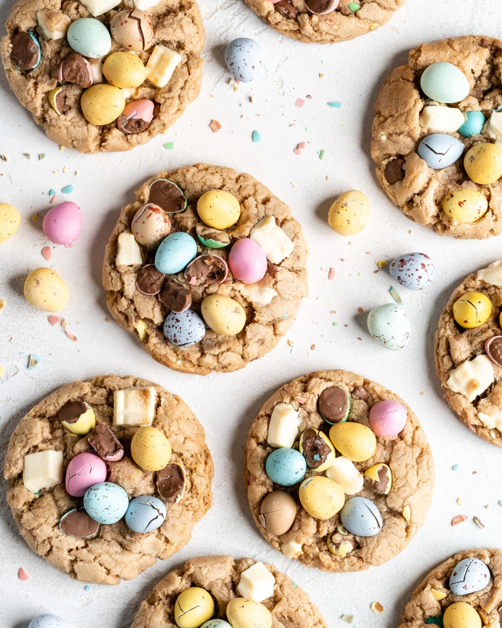 Mini Egg Easter Cookies - Food Duchess