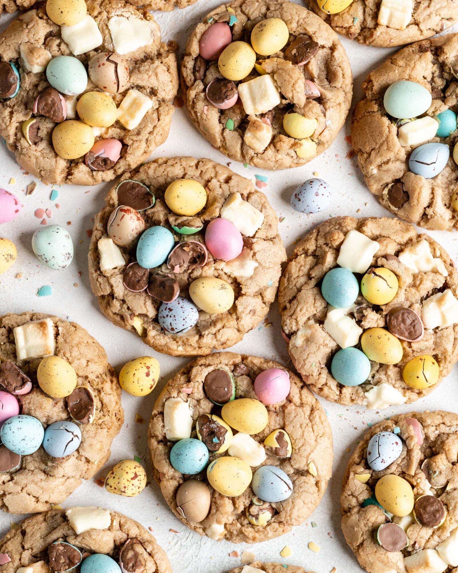 Mini Egg Easter Cookies - Food Duchess