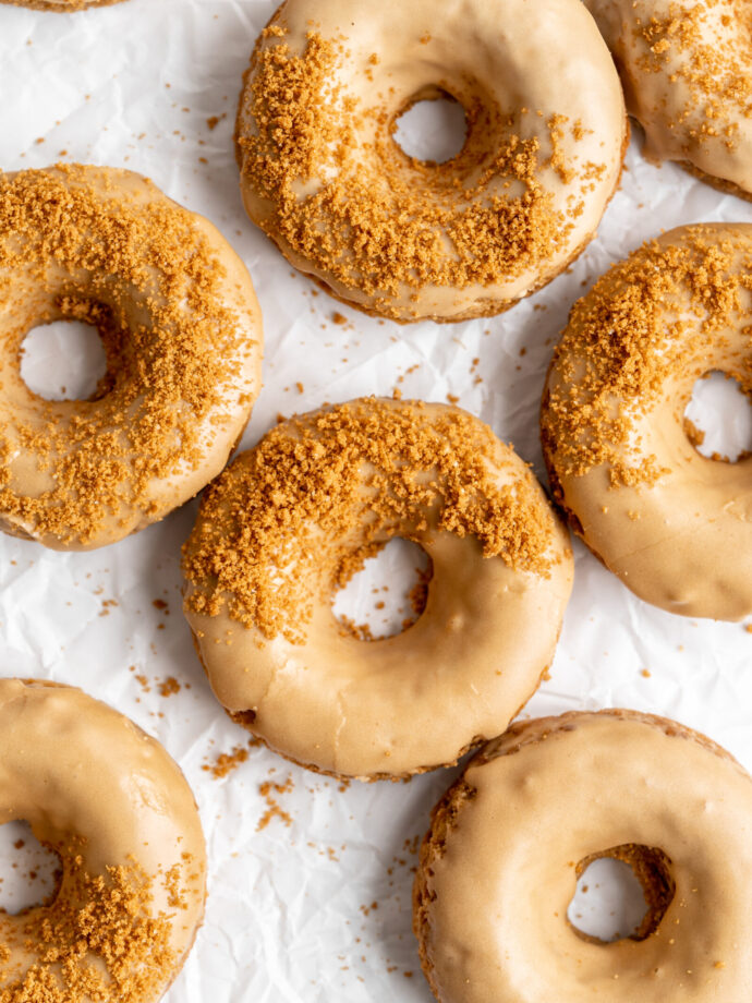 Quick & Easy Coffee Donuts with Coffee Glaze - Food Duchess
